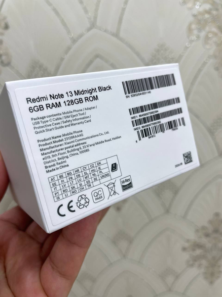 Redmi Note 13 Full Kamplekt 6+2/128gb