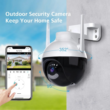 Умная Wi-Fi PTZ 360-камера C11X-L FullHD, Smart Camera WiFi 360 FullHD