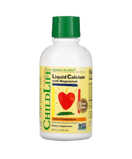 Childlife Essentials Calcium Kalsiy Жидкий Кальций от Чилдлайф