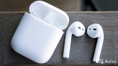 БЕСПЛАТНАЯ ДОСТАВКА! Блютуз наушники AirPods 2/2 Dubai Lux