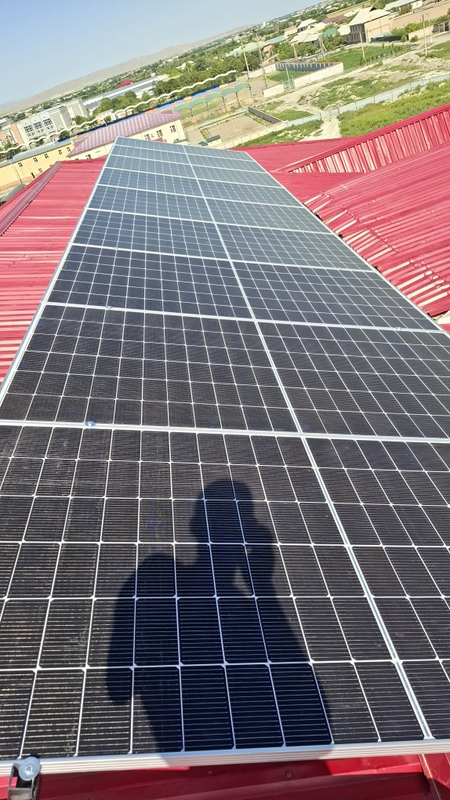 Quyosh panel  to'rt milliondan kwt