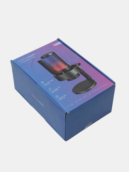 Микрофон USB Fifine Ampligame A8 c поп фильтром