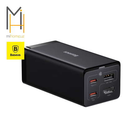 Сетевое зарядное устройство Baseus GaN5 Pro Desktop Fast Charger 1U+2C