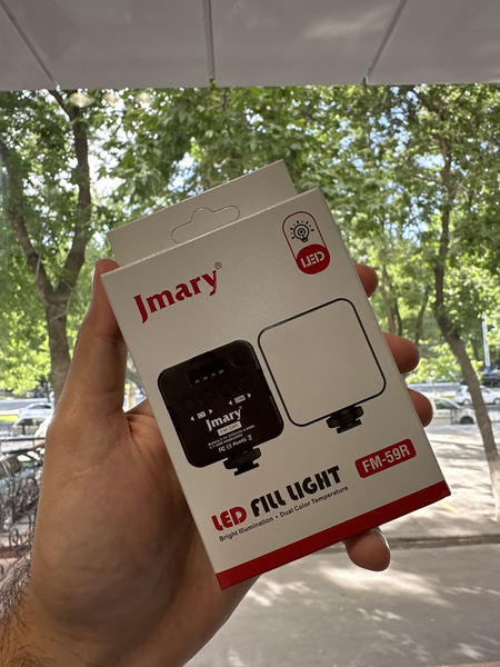 Jmary Fm 72Rgb светодиодная вспышка для видео аппаратов