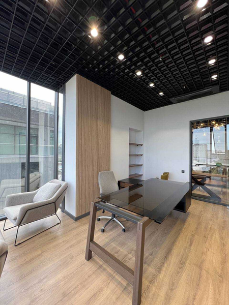Аренда офиса в БЦ Dim Tower Алайский Прохинкали 150 м2, (7144)