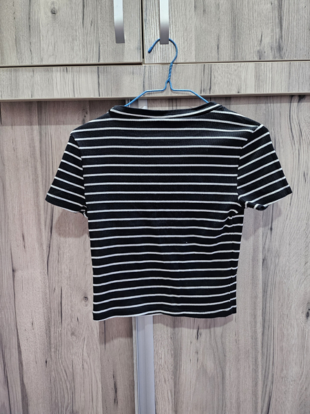 H&M, футболка короткая,размер s