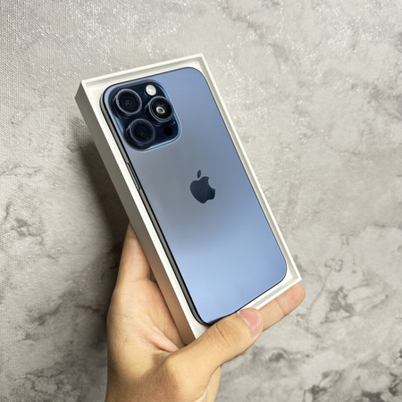 iphone 15pro Max Blue 256gb dual sim 92% Radnoy full komplekt