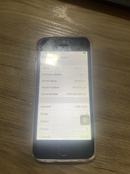 Iphone 5s 32gb sotiladi holati yaxwi