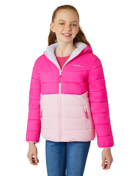 Новая двусторонняя куртка на девочку Eddie Bauer