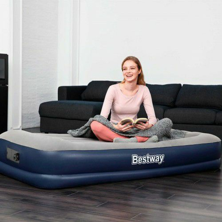 Надувнойкрават-191х97х46. Bestway-67628. Насос+доставка бесплатно