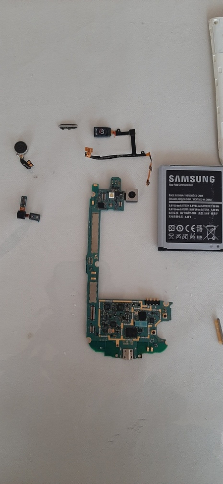 Samsung s3 zapchastga korpus plata