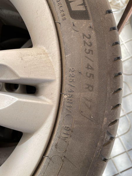 Колеса в сборе. Диски хундай шины MICHELIN 225/45 R17