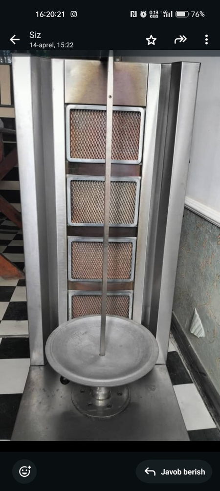 Gamburg lavash apparat sotiladi