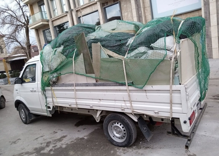 Вывоз мусора мусор ташиш