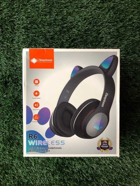 Беспроводные наушники Deepbass R6 с ушками