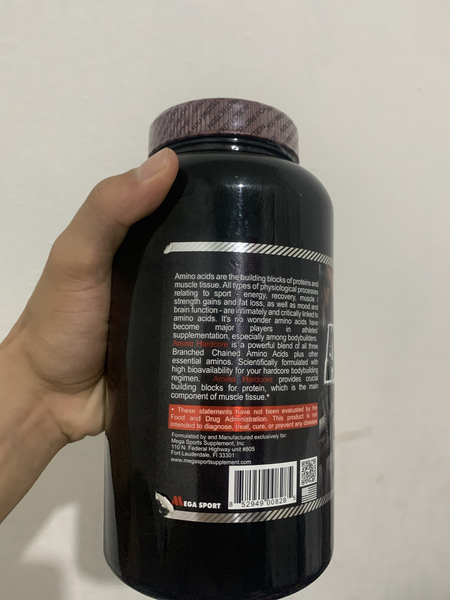 Amino hardcore sport ozuqasi
