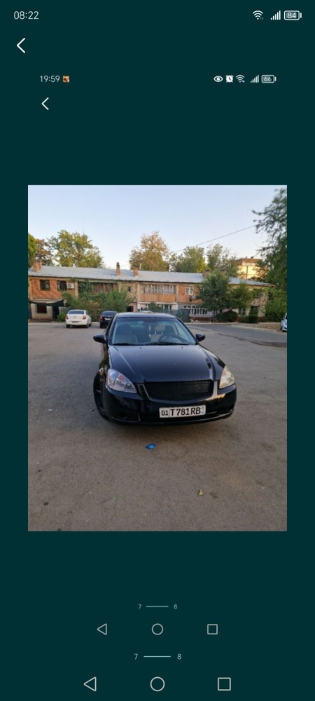 Nissan altima l31 metan bor