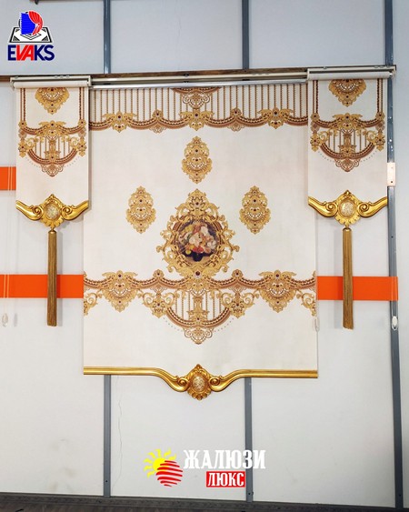 Янгича дизайндаги ролло жалюзи пардалар EVAKS FABRIC дан