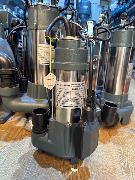 Насос фекальный фирма GRANDFAR GV250