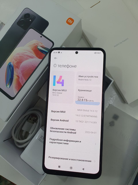 Redmi note 12 128Gb sotiladi