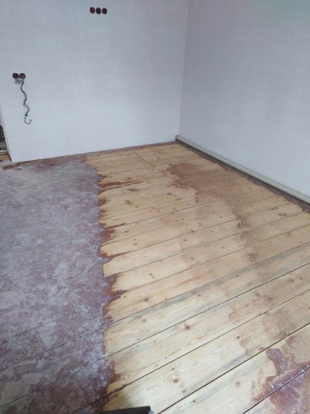 Шлифовка пол паркет .