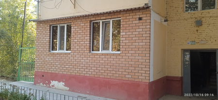 Кладка балкона,кладкаОблецовичним кирпича,Перегародкаустановка,казерек