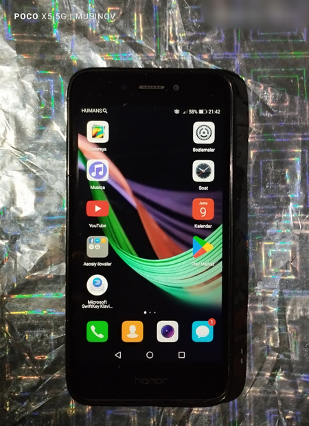 HONOR 6A 2-16G Aybi yok akumlator zavatskoy