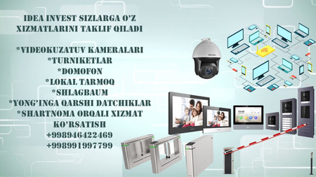 Kamera Domofon Face id ustanofka