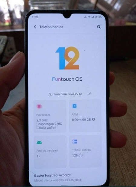 Vivo y21 8/128 gb