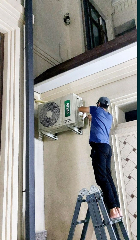 Konditsioner ustanovka remont fryon zapravka