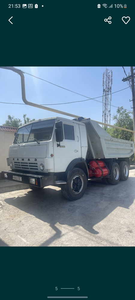Kamaz gazli. 55111 sotiladi