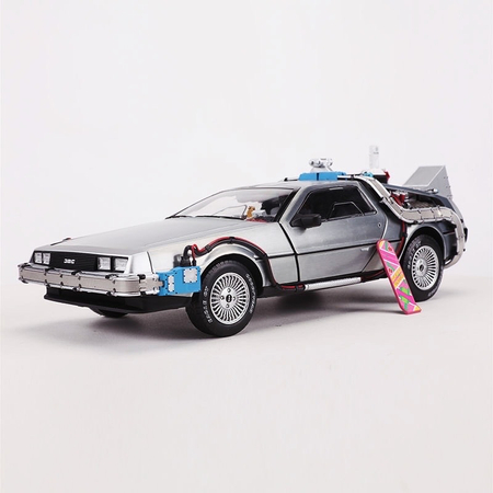 Hot Wheels Elite De Lorean 1:18 Оригинал