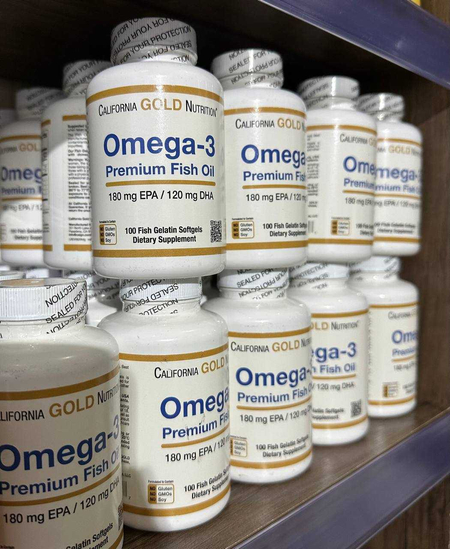 California Gold Nutrition, омега-3,