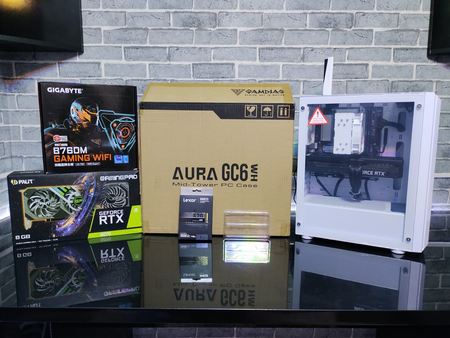 Игровой компьютер: i5-13400F, RTX 3070, DDR5 32GB, SSD 1TB