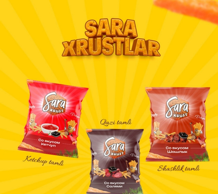 SARA chips mahsulotlari