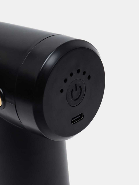 Массажный пистолет для тела Massage Gun, с 4 насадками