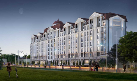 Новенькая 1ком, 27м2, заходи живи! ор-р ТТЗ базар, новостройка PalaZZo