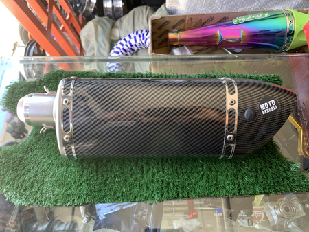 Glushitr skuter mototsikl uchun Carbon