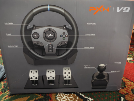 игровой руль PXN V9