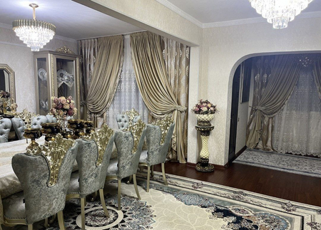 \Сергли.8А.Разделный,5 хона.Евро,120м².балкон,2/9 Ар,Жиз-Биз Кафе