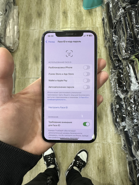 iPhone X white 256gb turbo sim