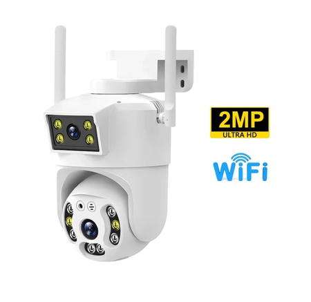Умная WiFi Камера 360° с два двух мегапиксельной камерой, Smart Camera