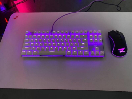 Коврик ARDOR GAMING GM-XL White&Red Heavy (XL) белый