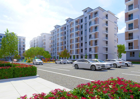 2-этаж 2х квартира 72.27 м2. Бошланғич 30% ва қолгани расрочка фоизсиз