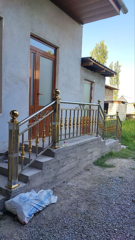 Zinalar uchun zanglamas mustahkam nerjaveka perellalar qilamiz
