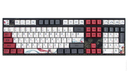 Игровая механическая клавиатура Varmilo VED108 Beijing Opera PBT