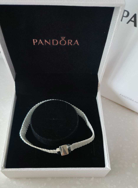 Новый из серебра S925 браслет Pandora змейка
