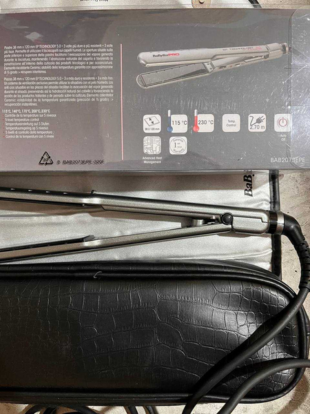 Утюжок для волос BaByliss Pro Dry V
Straighten BAB2073EPE