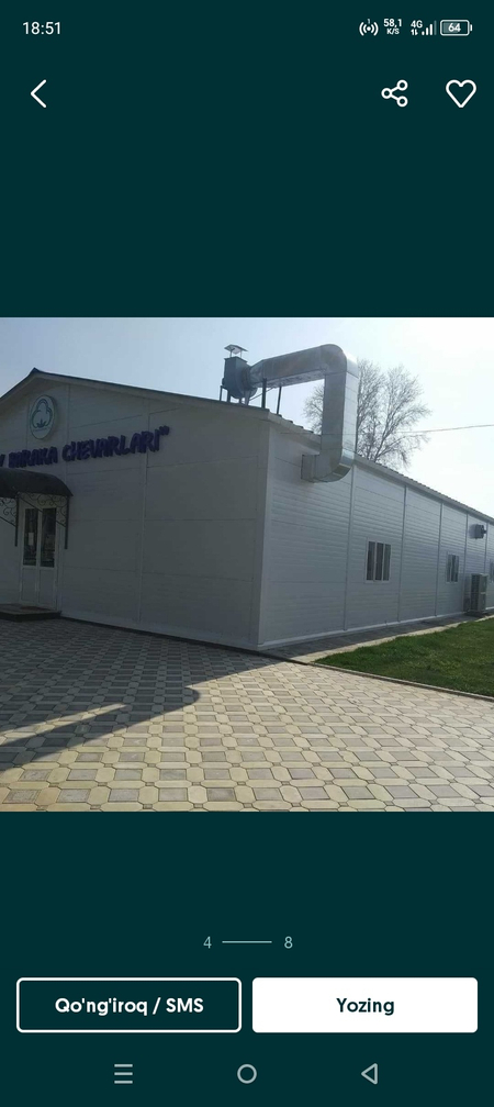 Sendvich paneldan angar sklat quramiz