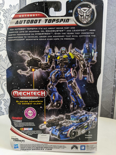 Робот-трансформер Topspin Hasbro Transformers Dark of the Moon